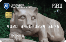 Penn State Alumni Credit Cards | Banking with Pride | PSECU
