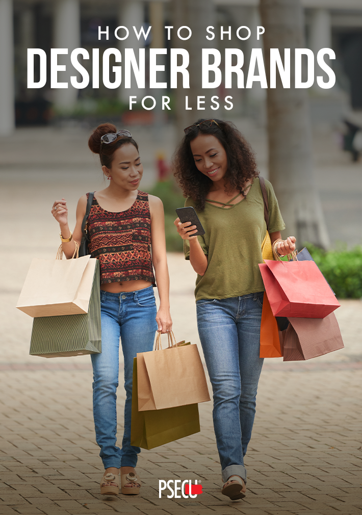 How to Shop for Designer Brands for Less